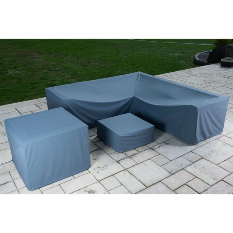 Jati&Kebon Virginia 2-Sitzer Seitenteil rechts, Gestell Aluminium mit HPL
