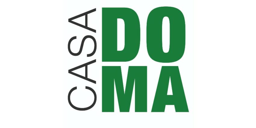 CASA DOMA Carini Gartentisch, Edelstahl/HPL